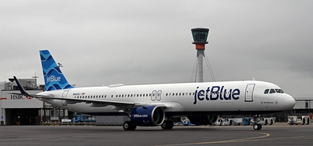 JetBlue Launches A321LR Narrowbody Transatlantic Service | Travel Trade ...
